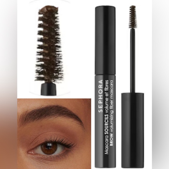 Sephora | Makeup | Sephora Brow Voluminizing Fiber Mascara Dark Brown ...